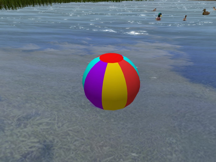 Second Life Marketplace - Beach ball - Floating Ball